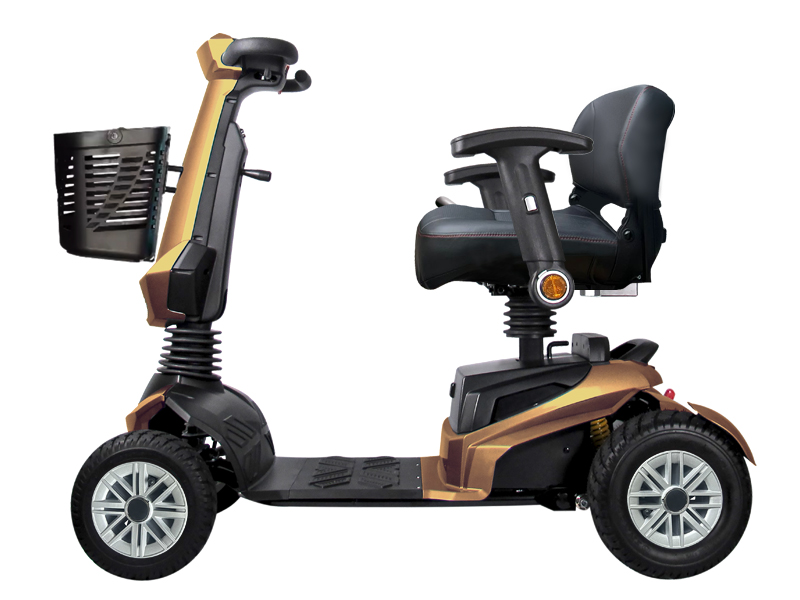 Zen Scootmobiel | Comfortabele Deelbare Scooter met Vering (Heartway ...